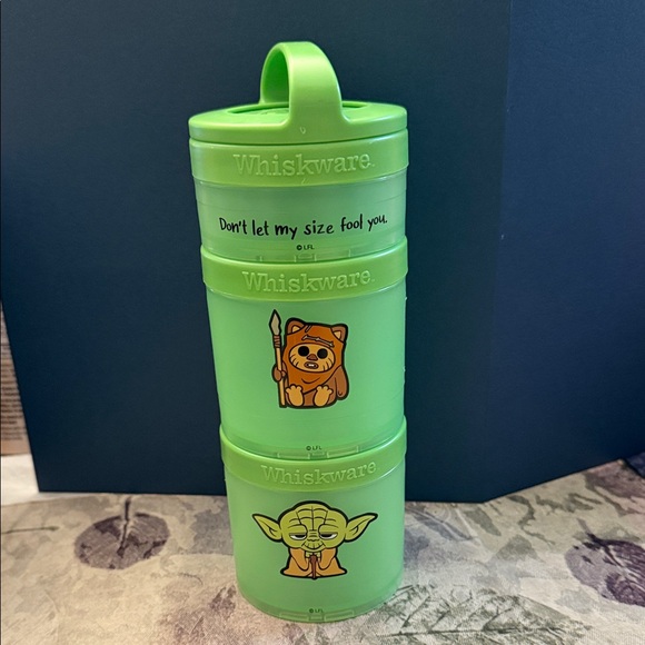 Kitchen | Whiskware Green Snack Containers With Star Wars Characters ...